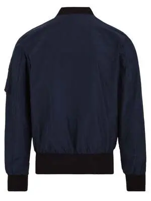 BOMBERS Nylon Zip-up Bomber Jacket
