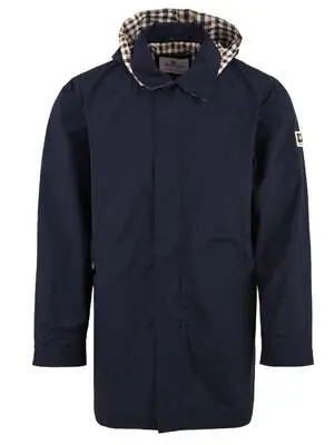 Aquascutum Lightweight Water-repellent Trench Coat With Detachable Hood