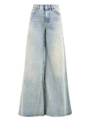 CYCLE Flare Fit Jeans In Sky - Blue