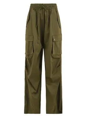 ANIYE BY Cargo Drawstring Trousers - Army