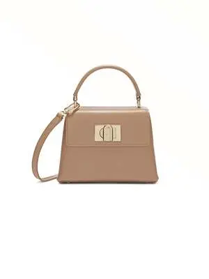 Furla 1927 Mini Bag With Turn Lock Closure - Greige