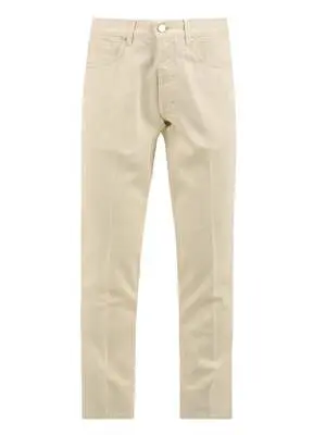 DON THE FULLER Carrot Fit Jeans - Ecru''