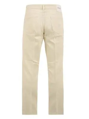 DON THE FULLER Carrot Fit Jeans - Ecru''