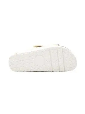 BIRKENSTOCK Arizona Vegan Wedge Sandals - Eggshell Veg