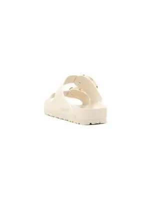 BIRKENSTOCK Arizona Eva Big Buckle Sandals - Eggshell