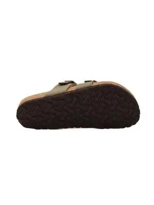 BIRKENSTOCK Mayari Birkibuc Sandals - Stone