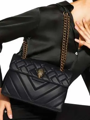 Kurt Geiger Leather Kensington Bag With Eagle Head Embellishment