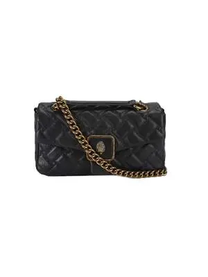 Kurt Geiger Pimlico Purse With Quilted Leather And Eagle Head Clasp - Black