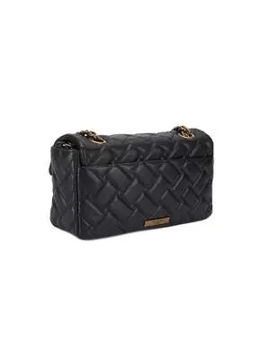 Kurt Geiger Pimlico Purse With Quilted Leather And Eagle Head Clasp - Black