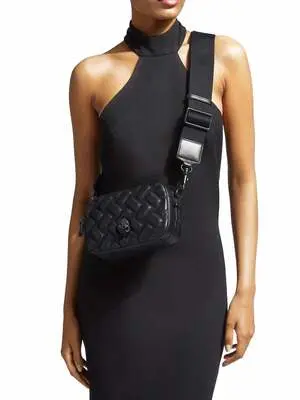 Kurt Geiger Kensington Small Camera Drench Bag - Black
