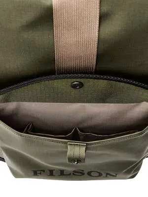 Filson All-weather Backpack With Roll-top Closure And Padded Laptop Sleeve