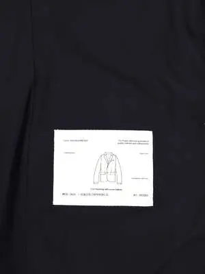Aspesi Unlined Blazer In Matte Stretch Nylon
