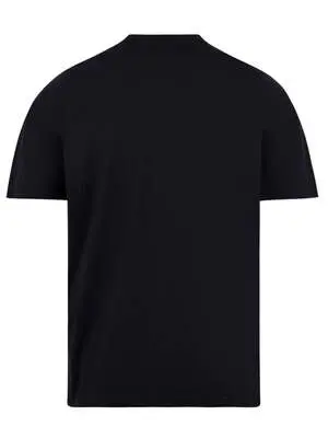 Paul Smith Organic Cotton Zebra Logo T-shirt - Dk_navy
