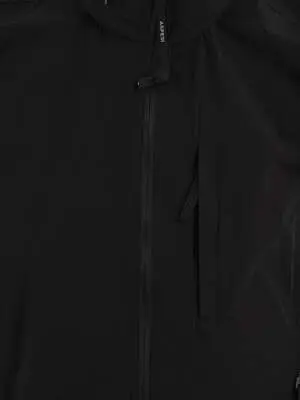 Aspesi Sleeveless Zip-up Gilet In Black Stretch Nylon - Nero