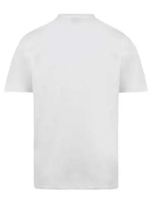Paul Smith 100% Organic Cotton Zebra Logo T-shirt - White