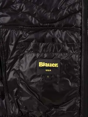 BLAUER. Padded Down Jacket - Nero