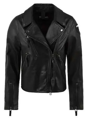 BLAUER. Leather Jacket