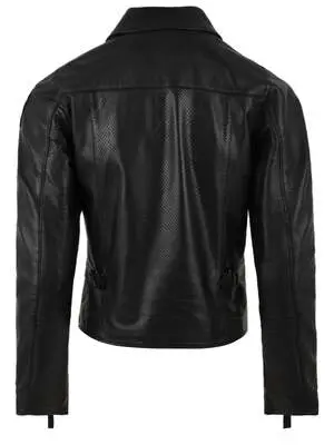 BLAUER. Leather Jacket