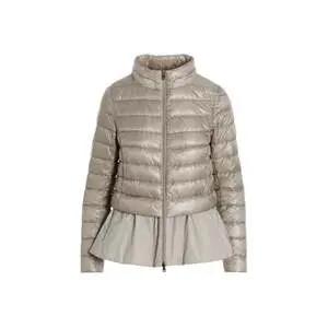 Herno Ultralight Down Jacket With Peplum Detail