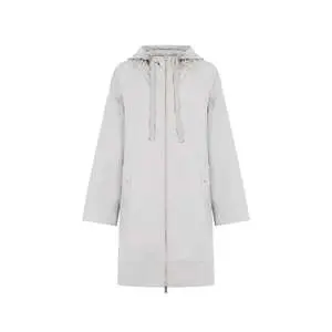 Herno Lightweight Parka Coat - Gray