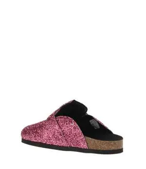 PHILOSOPHY BY LORENZO SERAFINI Glitter Embellished Slip-on Sandals