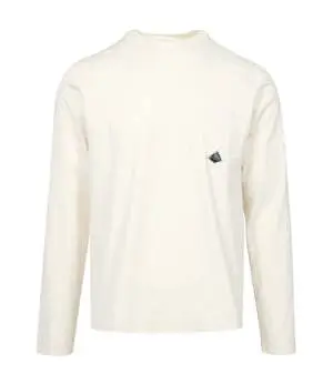 ROY ROGER'S Long Sleeve Cotton T-shirt With Pocket Detail