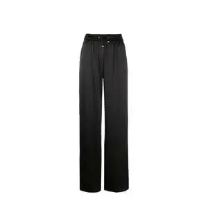 Herno High Waist Palazzo Pants - Black