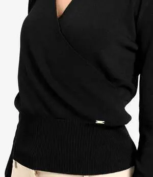 KAOS V-neck Cross Front Sweater