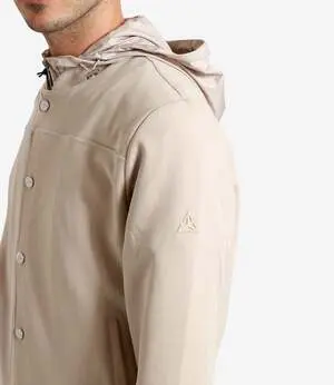 HESKIMO Supima Cotton Jacket With Technical Hood
