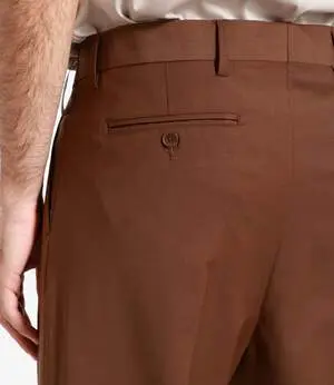 AT.P.CO Tailored Stretch Trousers With Belt Loops