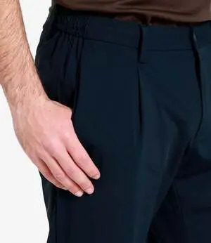 AT.P.CO Tailored Stretch Trousers With Drawstring Waist