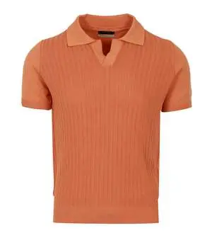 AT.P.CO Ribbed Polo Shirt