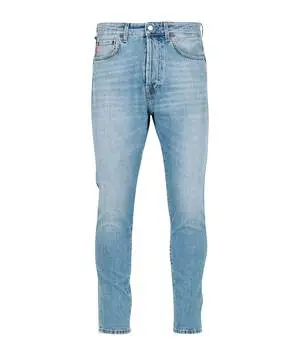 PEOPLE Denim Jeans With Slim Carrot Fit Leg