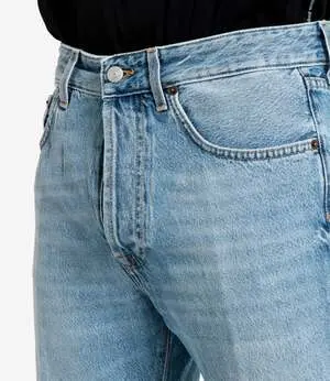 PEOPLE Denim Jeans With Slim Carrot Fit Leg