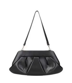 THEMOIRE Faux Leather Clutch With Shoulder Strap