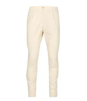 CRUNA Tapered Fit Trousers With Drawstring Waist - Ecrù