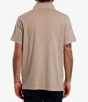 FAY Cotton Jersey Polo Shirt - Rope