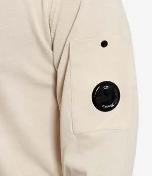 C.P. COMPANY Crew Neck Sweater With Lens Pocket