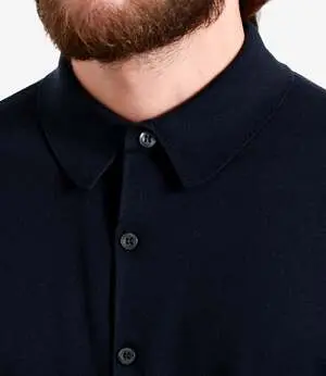 John Smedley Sea Island Cotton Short Sleeve Polo