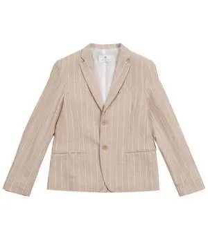 CARLO PIGNATELLI Striped Blazer