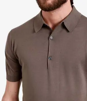 John Smedley Sea Island Cotton Short Sleeve Polo