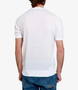 John Smedley Sea Island Cotton Short Sleeve Sweater