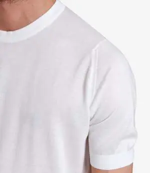 John Smedley Sea Island Cotton Short Sleeve Sweater