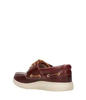 Timberland Premium Leather Flat Shoes - Marrone