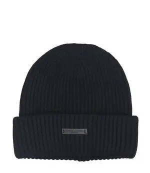 PAOLO PECORA Ribbed Knit Beanie