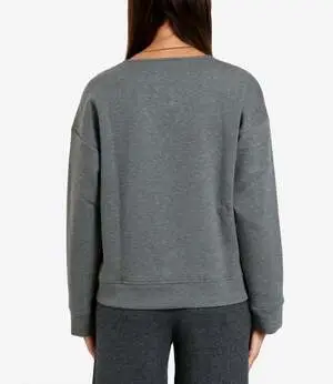 PENNY BLACK V-neck Drop Shoulder Sweatshirt