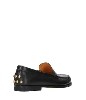 TOD'S Calfskin Leather Loafers With Embossed Monogram