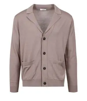 PAOLO PECORA Cardigan With Lapel Neck
