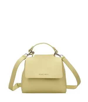 ORTIGNI Grained Leather Bag - Giallo