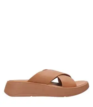 Fitflop Leather Crisscross Platform Sandals